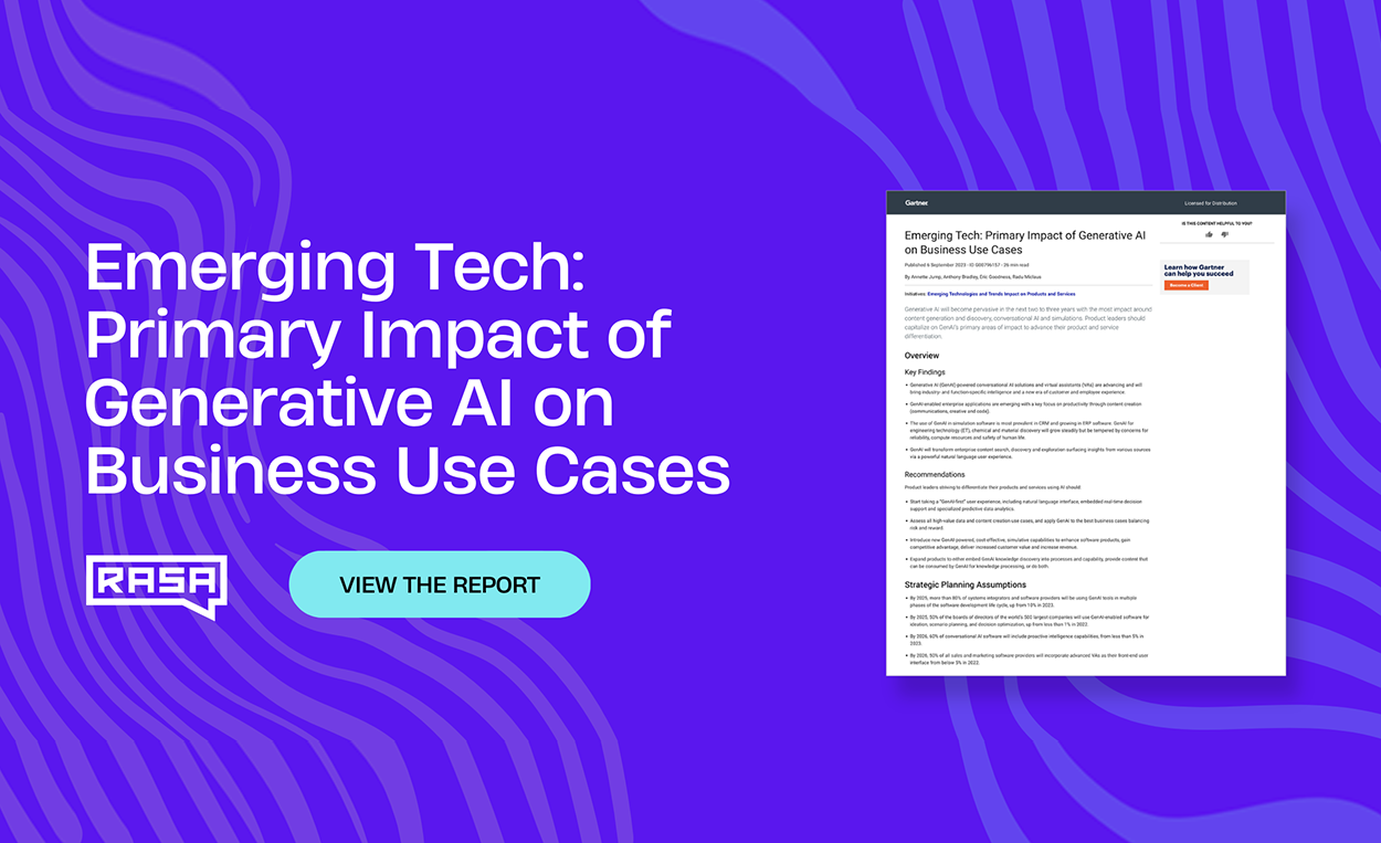 Generative AI Resources Toolkit | Rasa