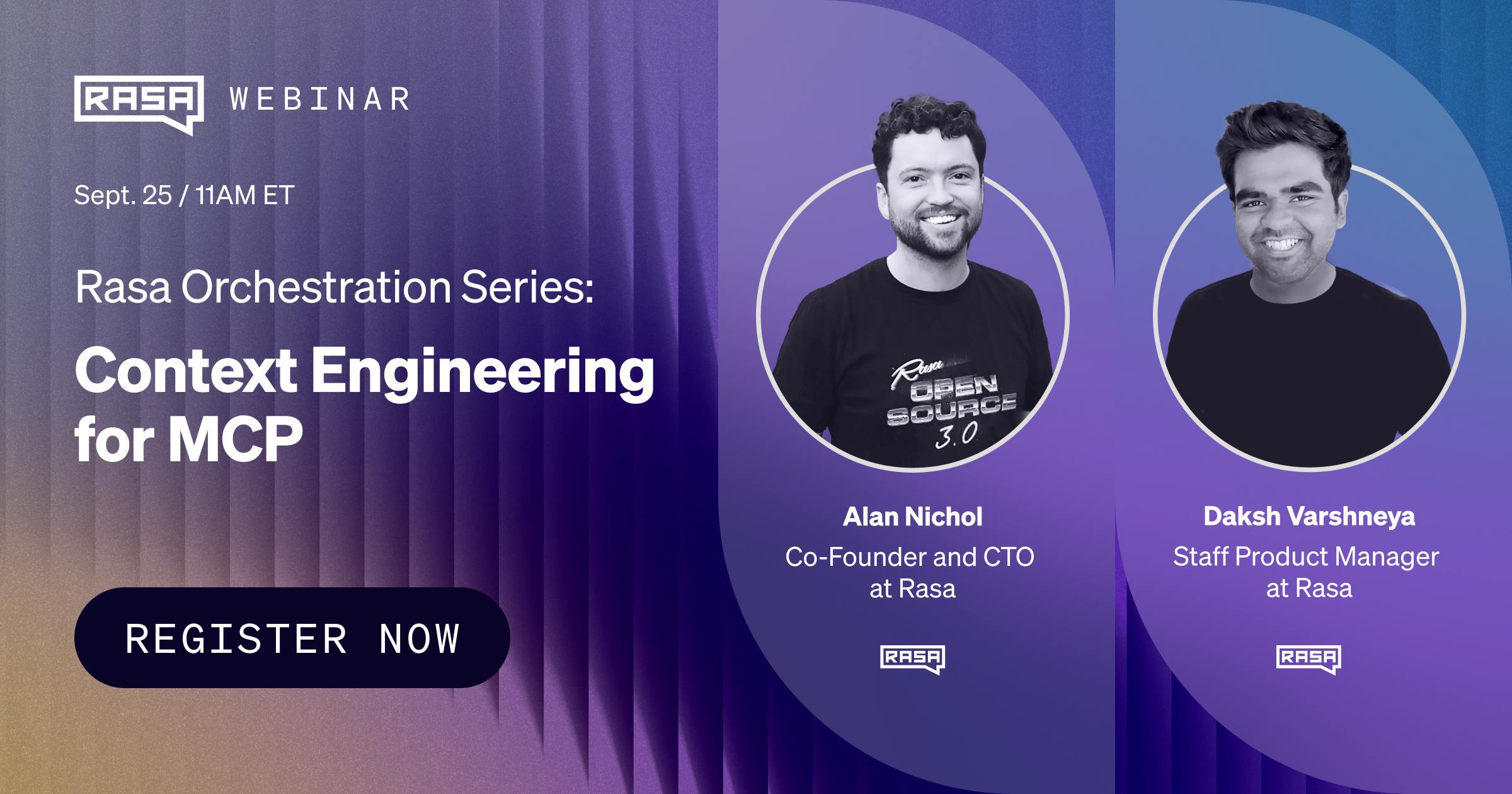 Rasa Live Event: Context Engineering for MCP