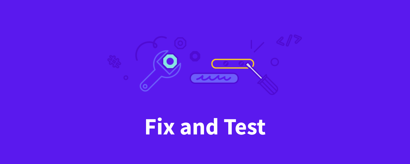 CDD Playbook - Test and Fix